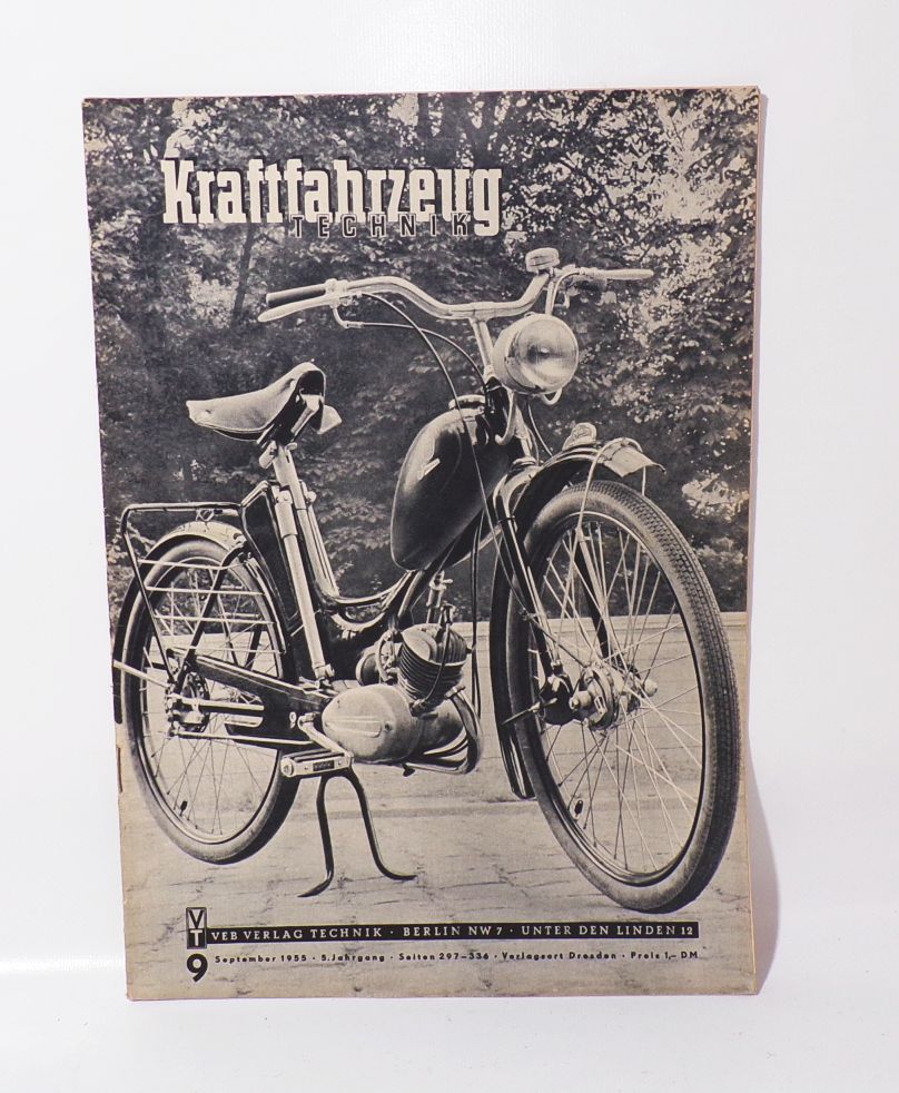 KFT Kraftfahrzeug Technik 1954 bis 1958 DDR Oldtimer Zeitschrift ...