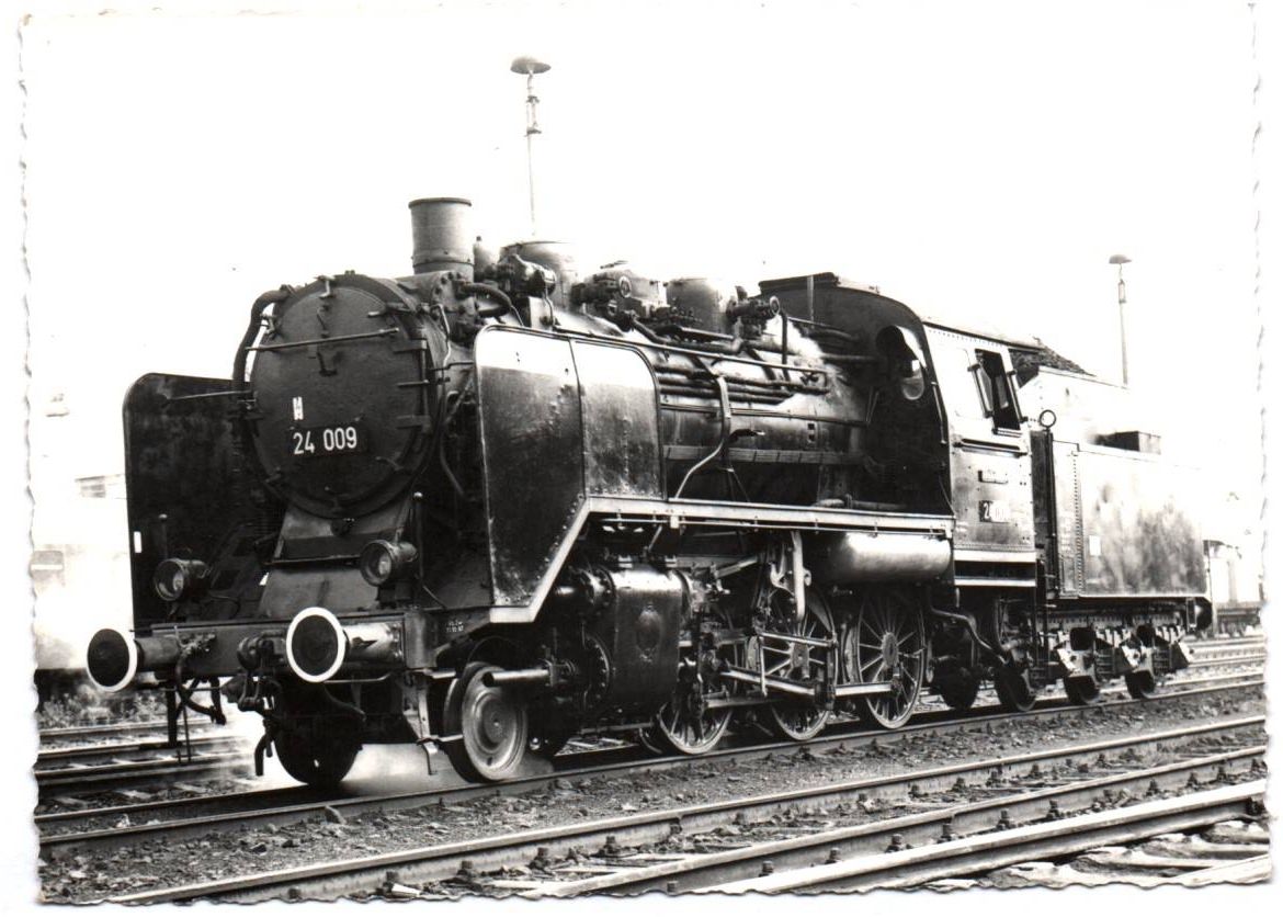 Foto Kluge Lommatzsch Dampflok 24 009 DDR | 5325
