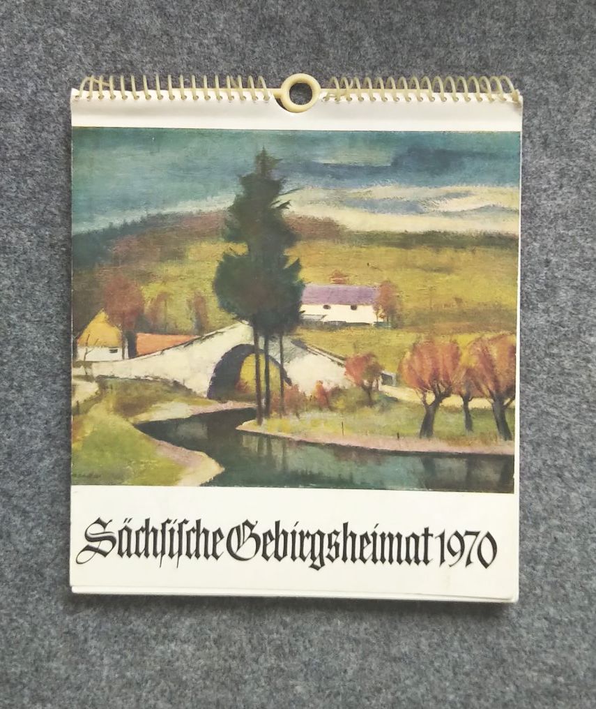 Kalender 1970 Sächsische Gebirgsheimat Die Himmelsbrücke | 23575