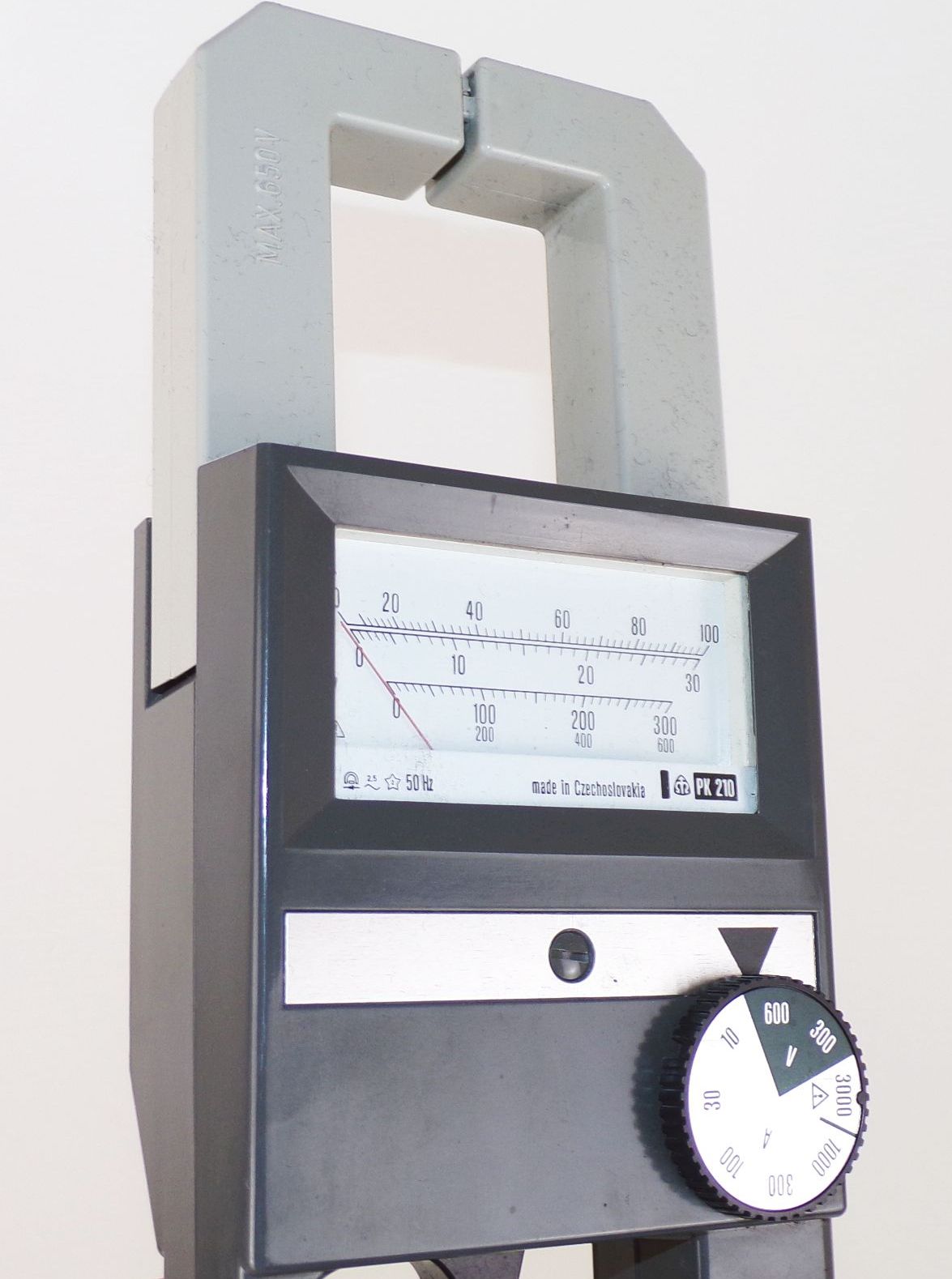 Stromzange Spannungsmesser PK210 Meßgerät CSR bis 600 Volt Voltmeter ...