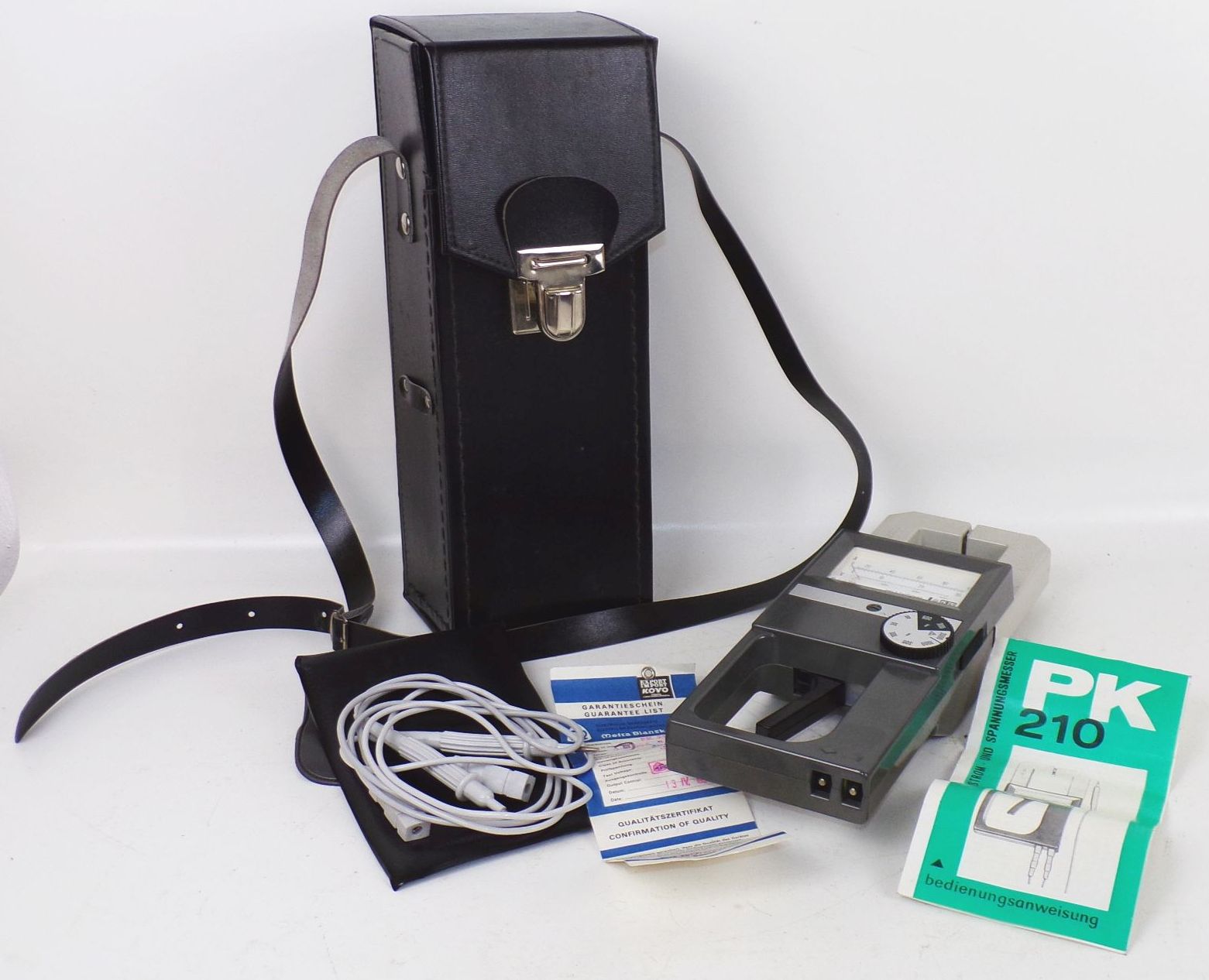 Stromzange Spannungsmesser PK210 Meßgerät CSR bis 600 Volt Voltmeter ...