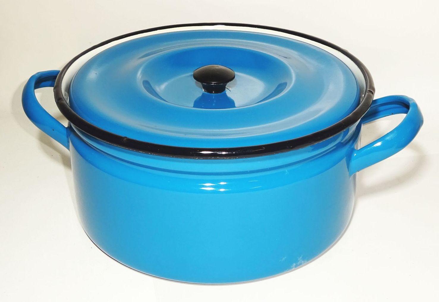 Emaille Töpfe Topf Set 3 Stück Petrol Kochtopf Deko Topfset | 13625