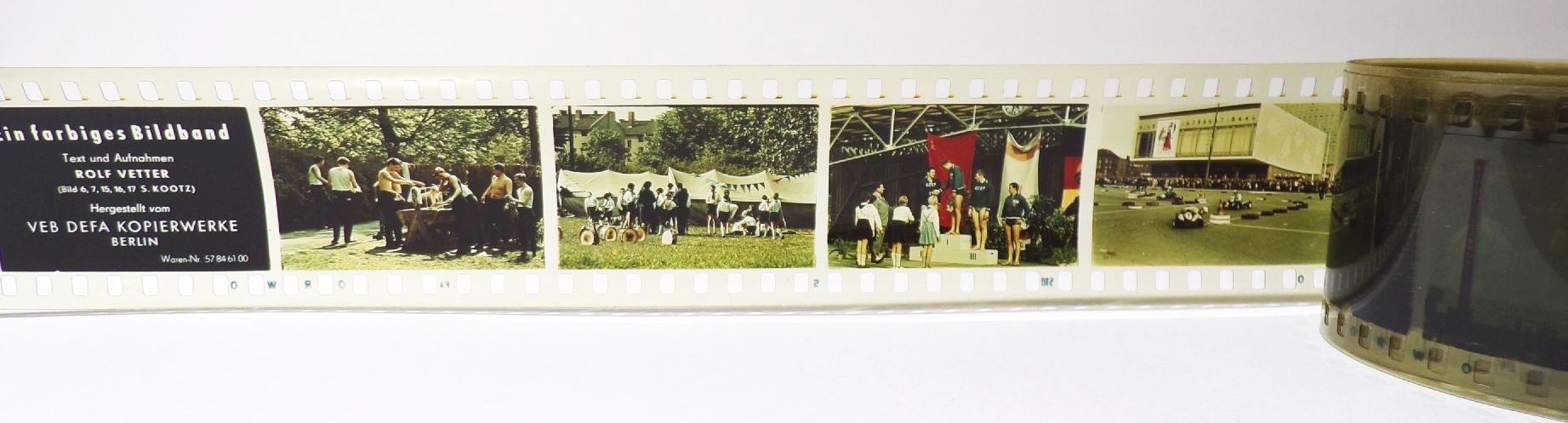 Defa Color Rollfilm Deutschlandtreffen der Jugend 1964 Teil 1 2 3 ...