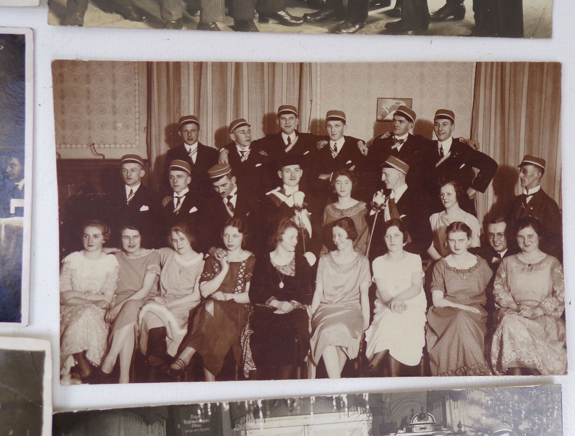 Konvolut Studentika 26 Fotos Zittau 1925 Burschenschaft Studenten | 18955