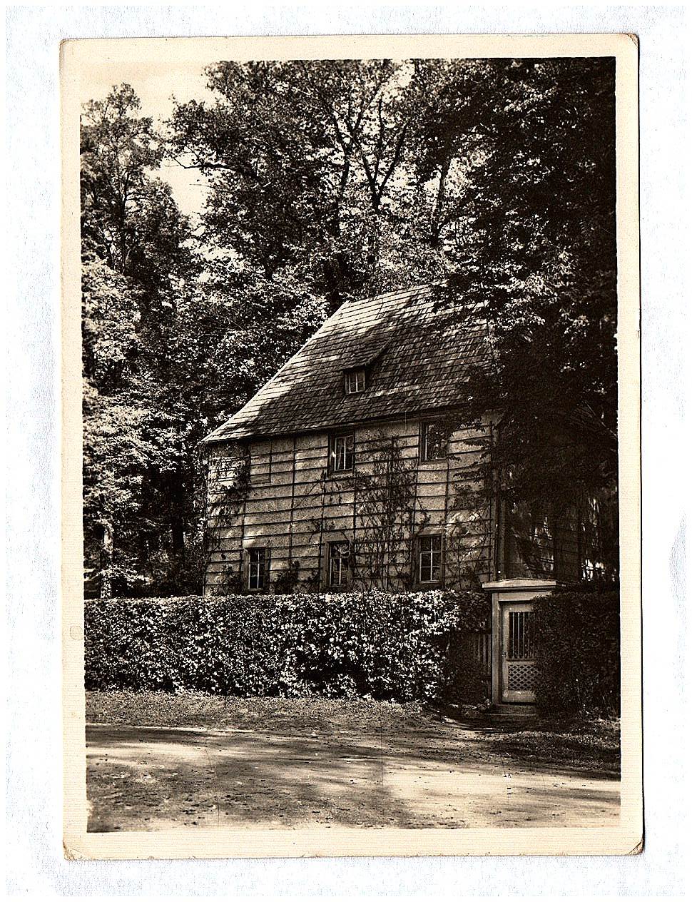Foto Ak Goethes Gartenhaus Weimar Thüringen Echtfoto | Ak426
