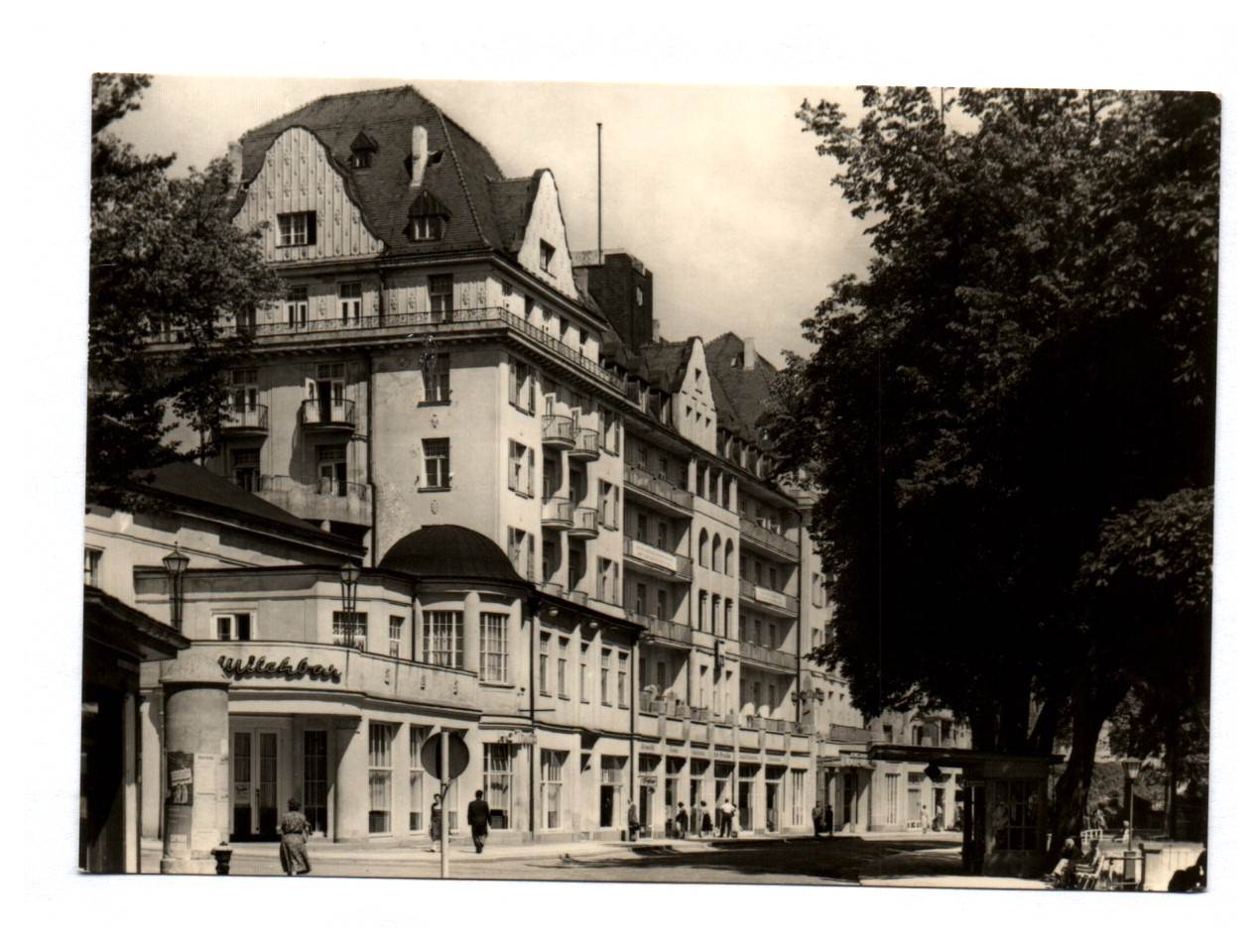 Ansichtskarte Foto Staatsbad Bad Elster Karl Marx Hof DDR | Ak267