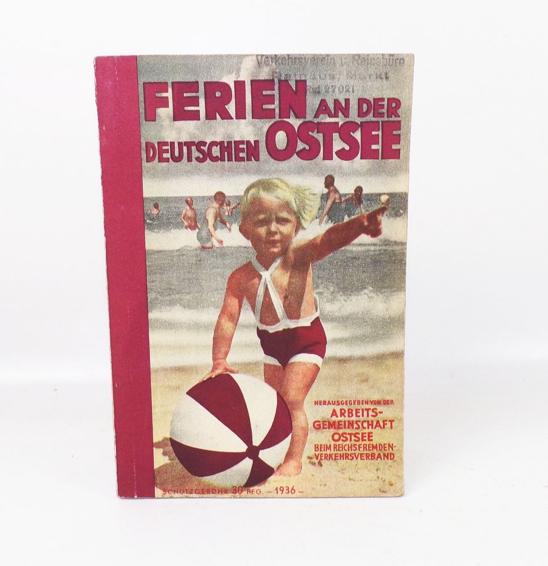 Ferien an der deutschen Ostsee Reiseführer 1936 u a Ostpreußen Pommern | 17158