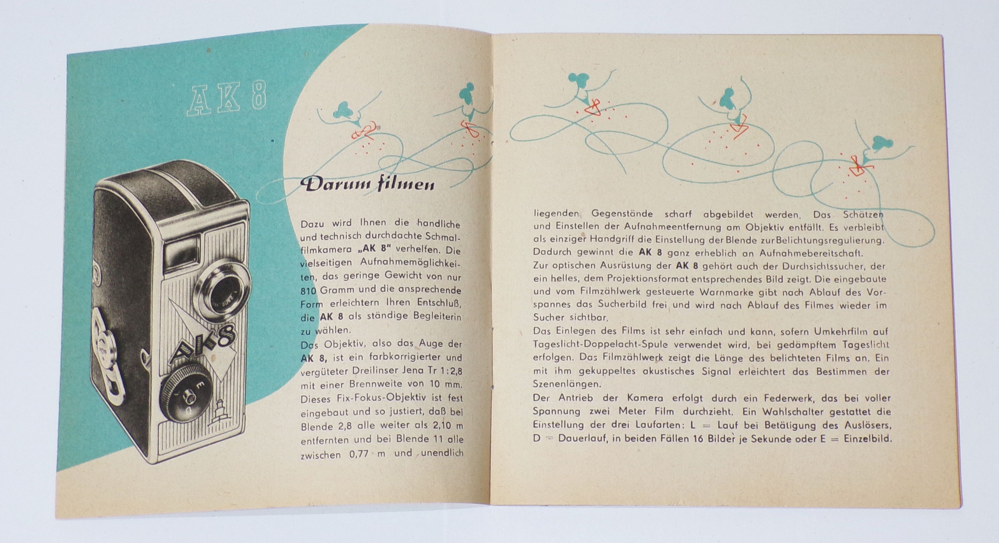 DDR Prospekt 1959 Pentaka 8 | 15811