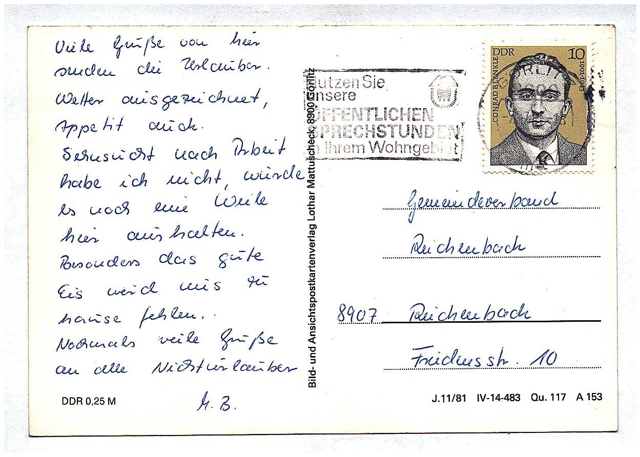 Ak Stausee Quitzdorf Kollm Ost Kreis Niesky OL DDR | Ak513