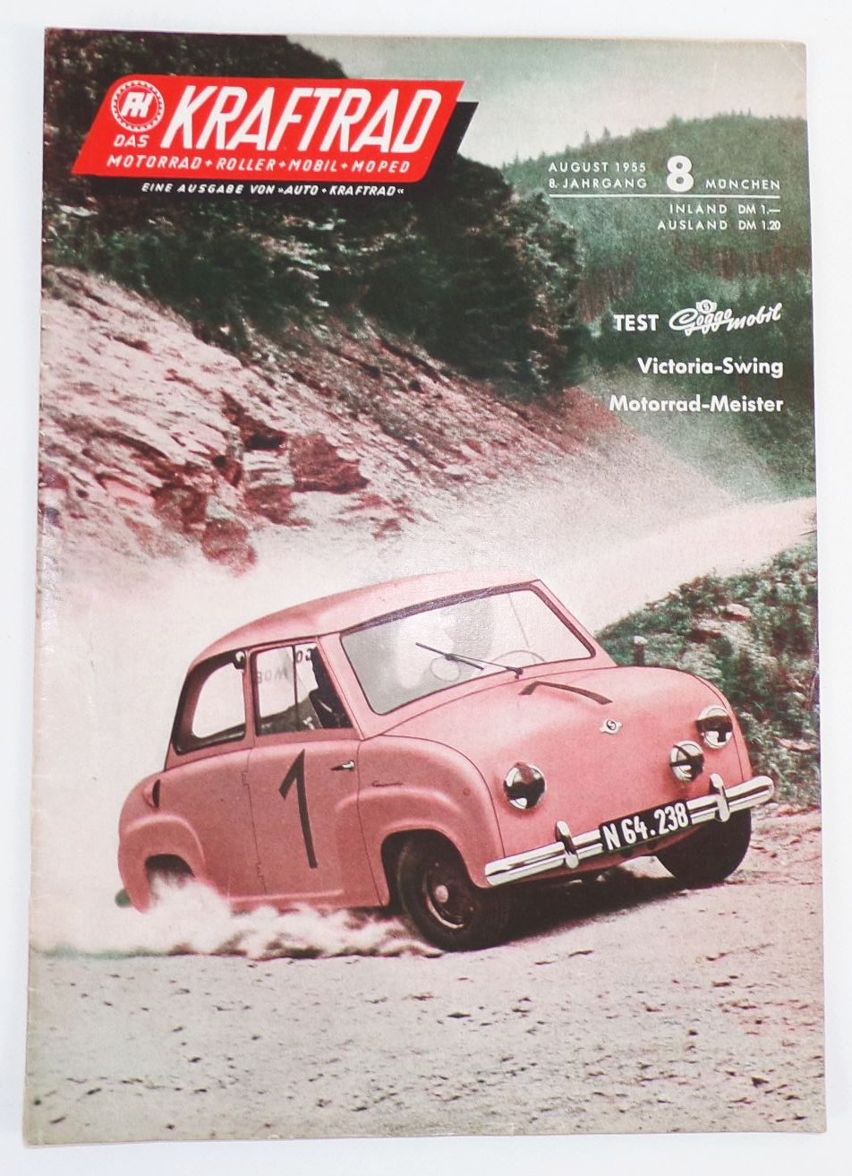 Kraftrad Nr 8 von 1955 Goggo Mobil Victoria Swing Motorrad Meister | 19101