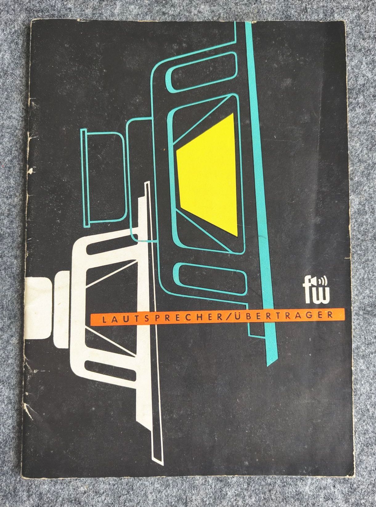 RFT Heft fw Lautsprecher Übertrager 1958 DDRLautsprechertypen | 19932