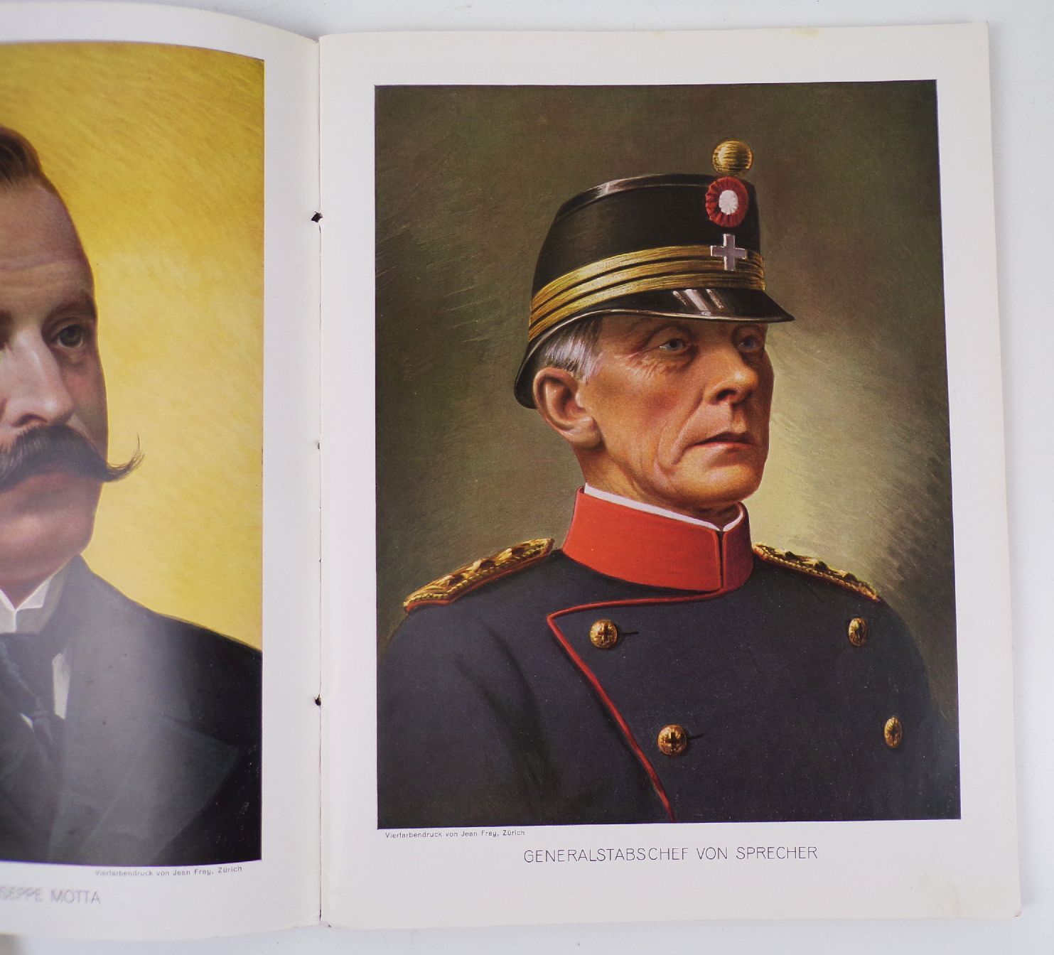 Schreibmappe 1916 Jean Frey Zürich Buchdruckerei Reklame | 25150