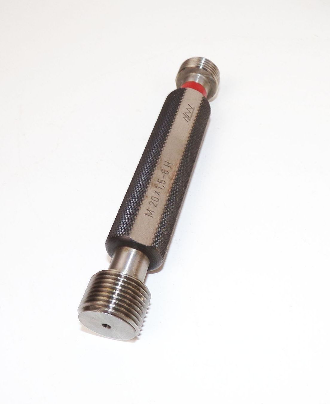 Gewindelehrdon M 20 x 1,5 6H Prüfdorn Holzetui Lehrdorn | 17104