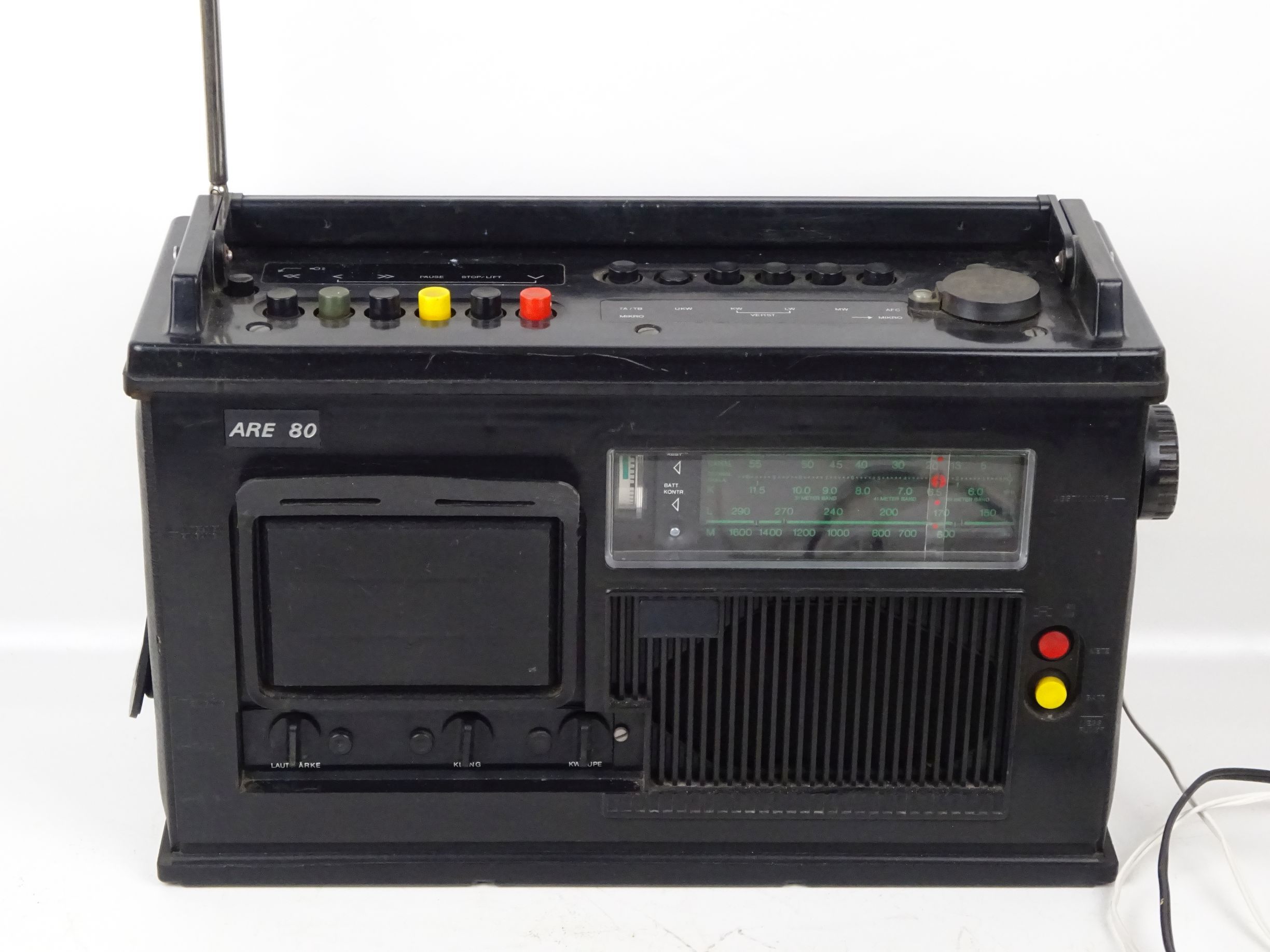 DDR Radio ARE 80 Kassettenrekorder Armeerecorder | 18575