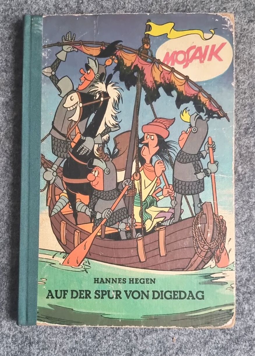 Mosaik Hannes Hegen Auf der Spur von Digedag 1969 Verlag Junge Welt ...