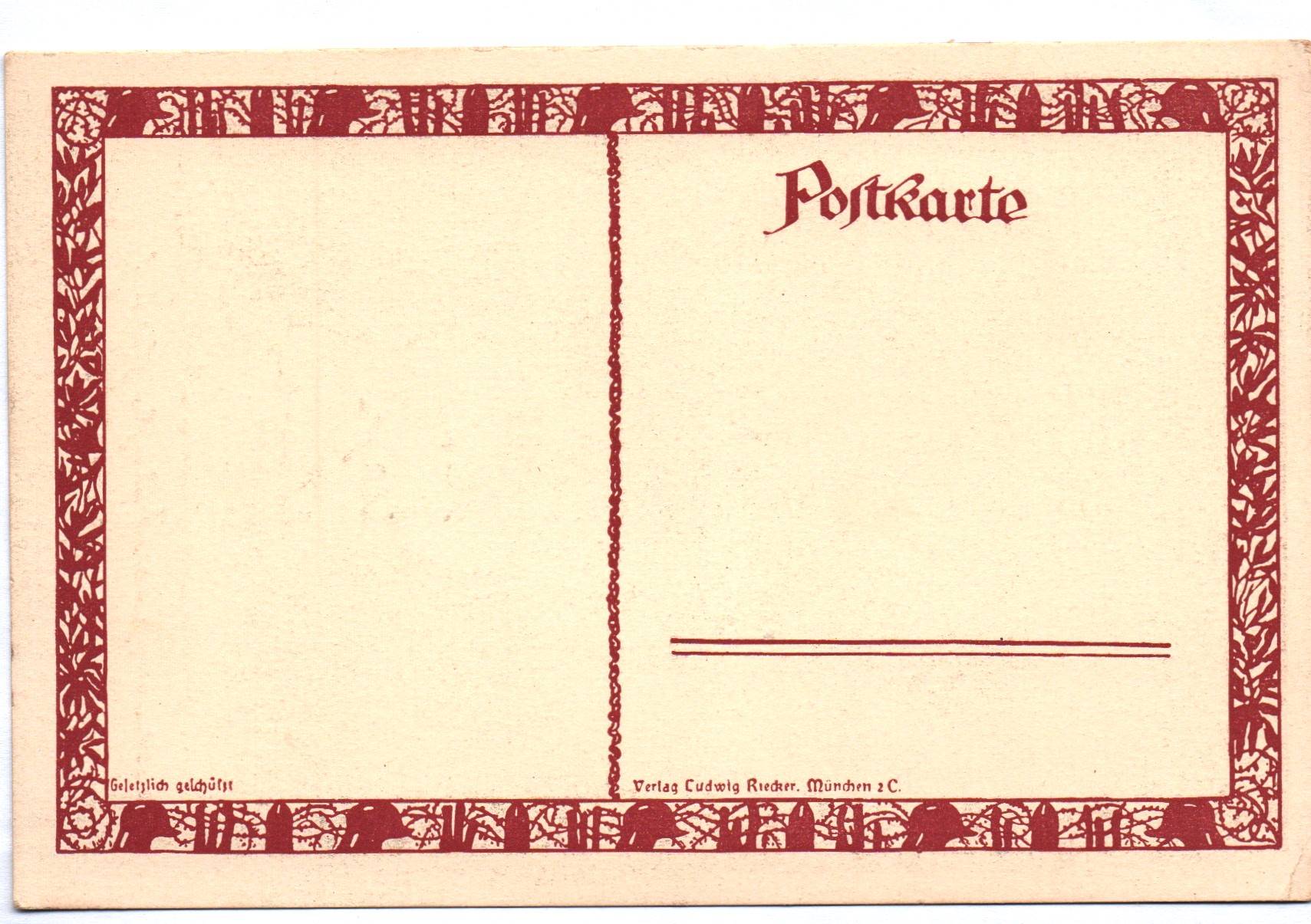 Ak Soldat Schmied Hindenburg 1 Wk Ludwig Riecker München | 7364