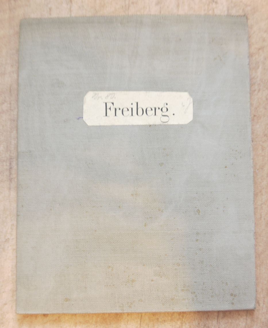 Alte Landkarte Freiberg 1911 Lithographie Karte 1:25000 | 17237
