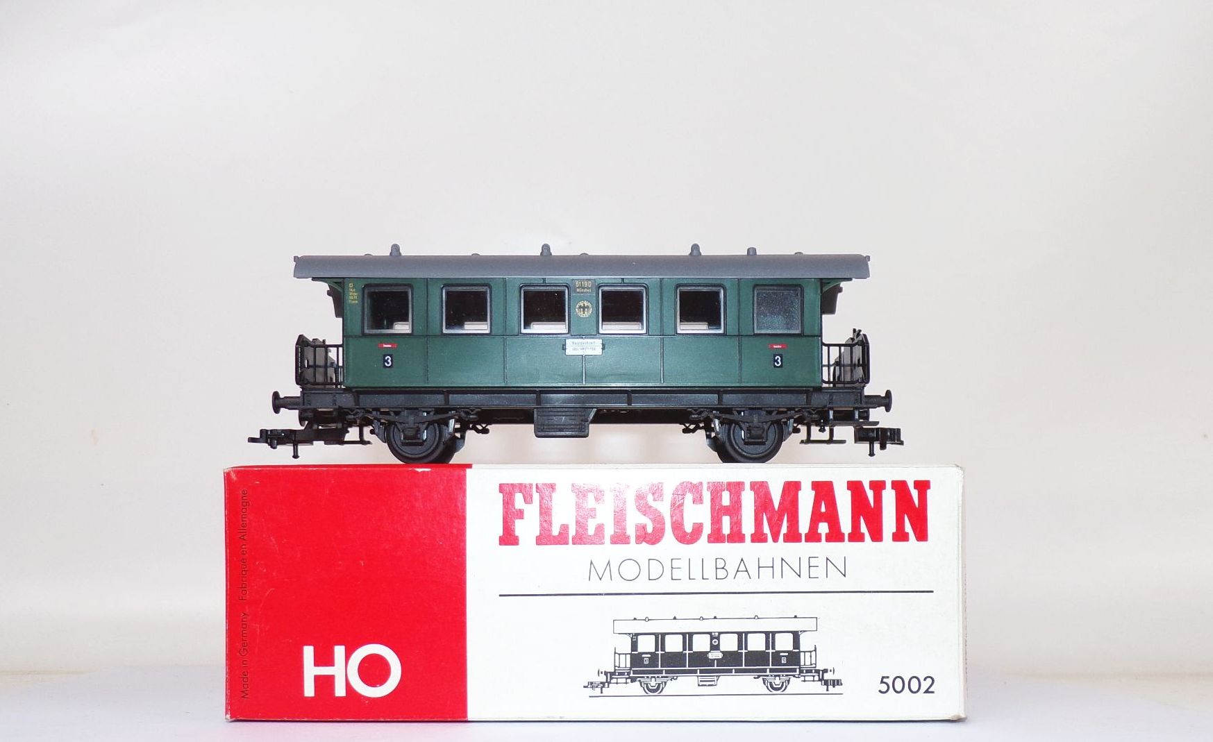 Fleischmann 5002 Personenwagen H0 mit OVP | 19261