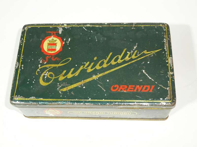 Orendi Cigaretten Fabrik Berlin Blechdose um 1910 Zigaretten | 13349