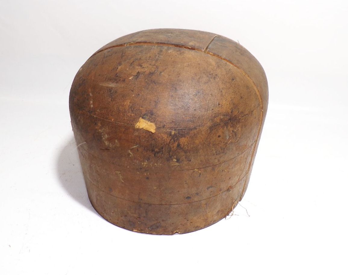 Alte zerlegbare Holz Hutform | 15216