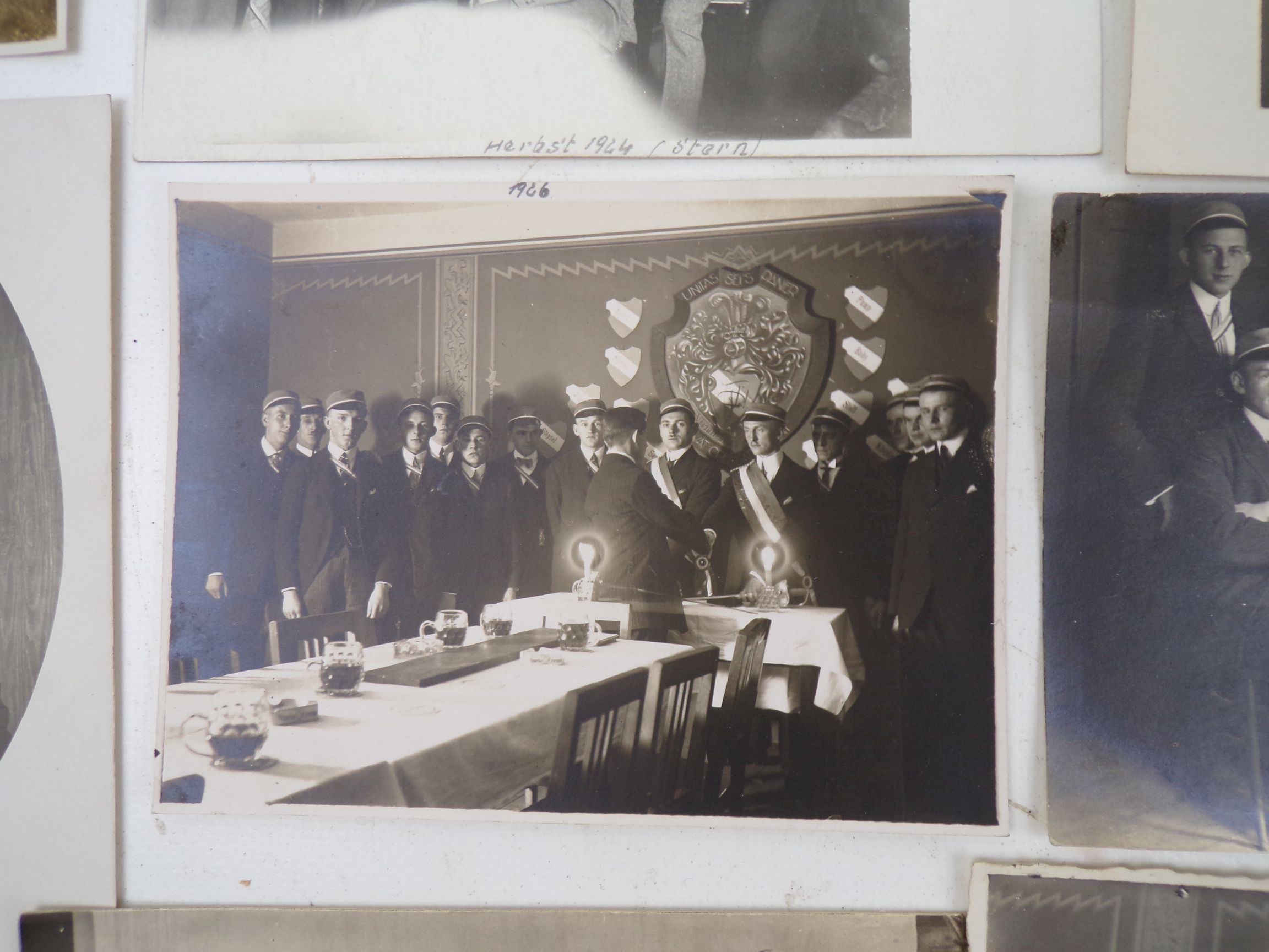 Konvolut Studentika 26 Fotos Zittau 1925 Burschenschaft Studenten | 18955