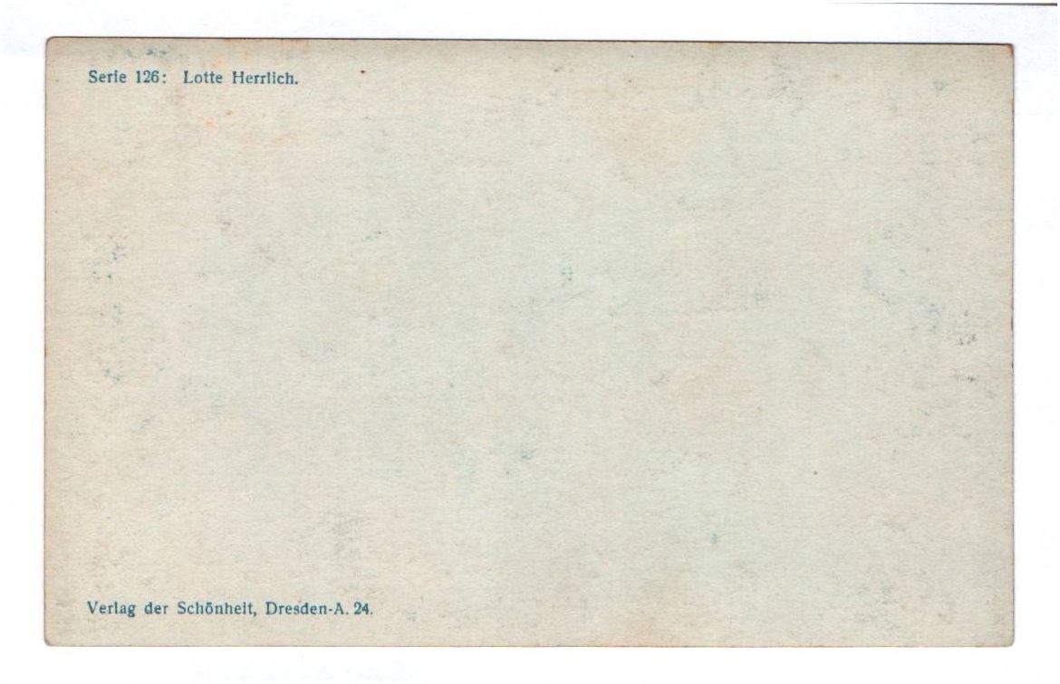 Fotografie Ak nackte Frau Lotte Herrlich Dresden 1920er Verlag der ...