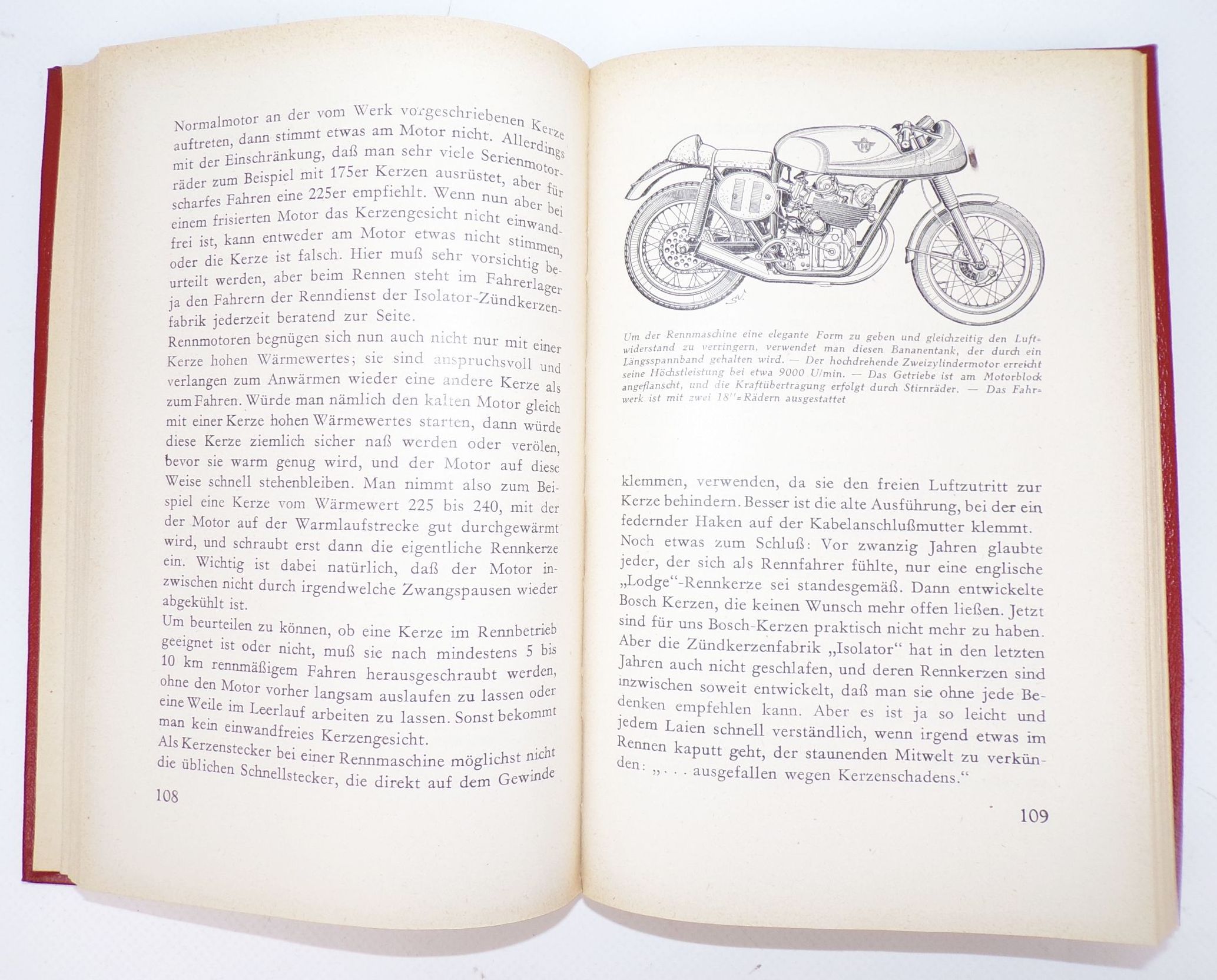 Motorrad Renntechnik 1954 Ing Michael Heise Sportverlag DDR | 19216