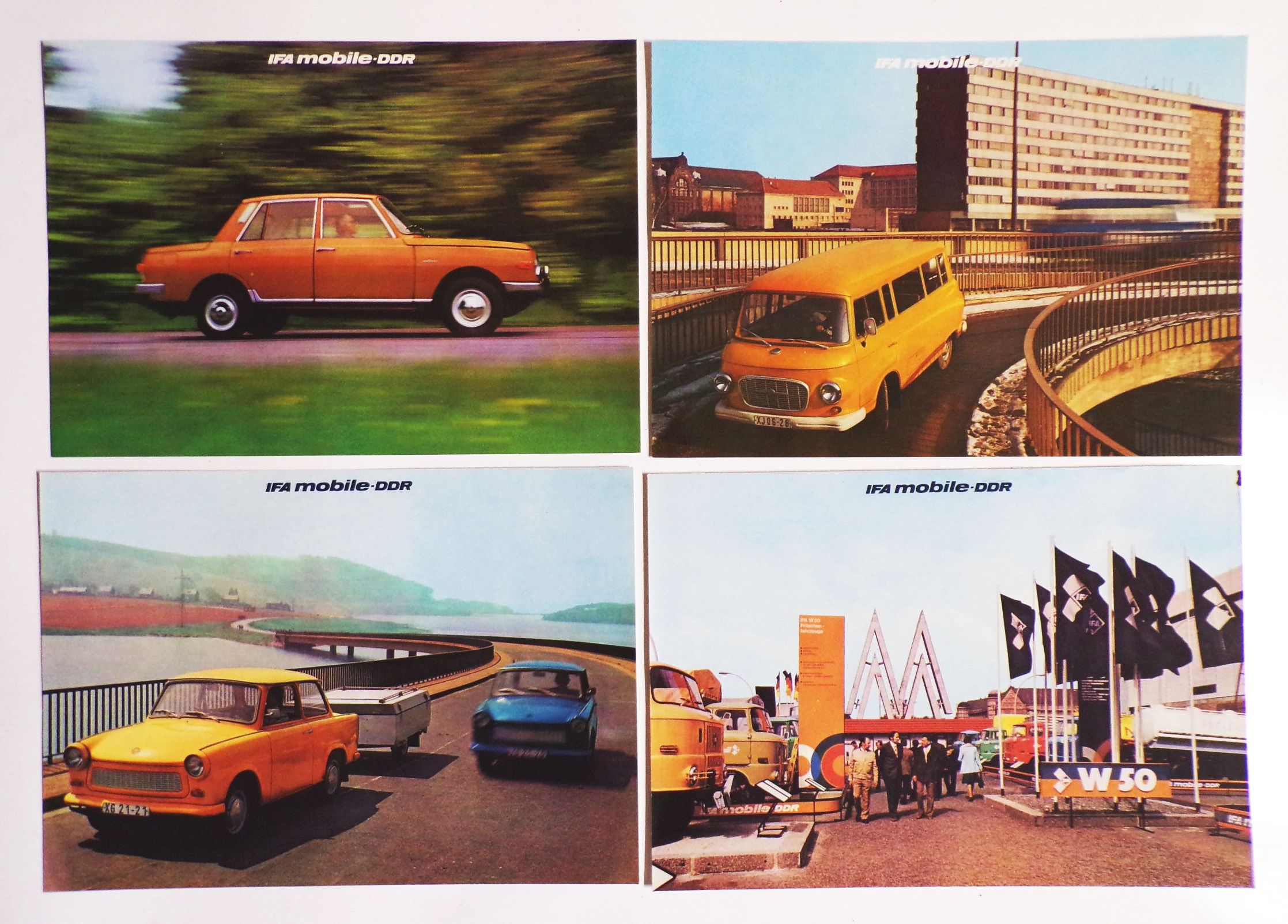 Ifa Mobile DDR Produktionsprogramm 1976 Wartburg Trabant Multicar | 19562