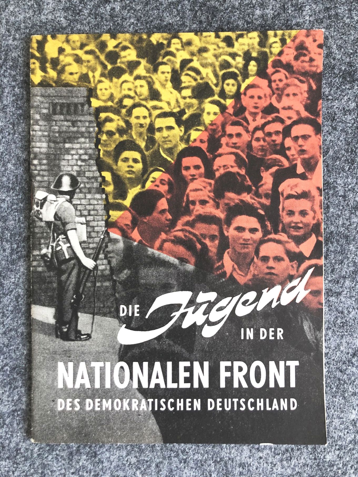 Original Heft DDR Die Jugend in der Nationalen Front FDJ | 18925