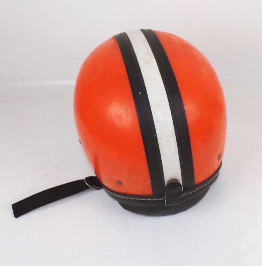 DDR Halbschale Mopedhelm Orange Größe 60 Sturzhelm Retro Vintage | 20934