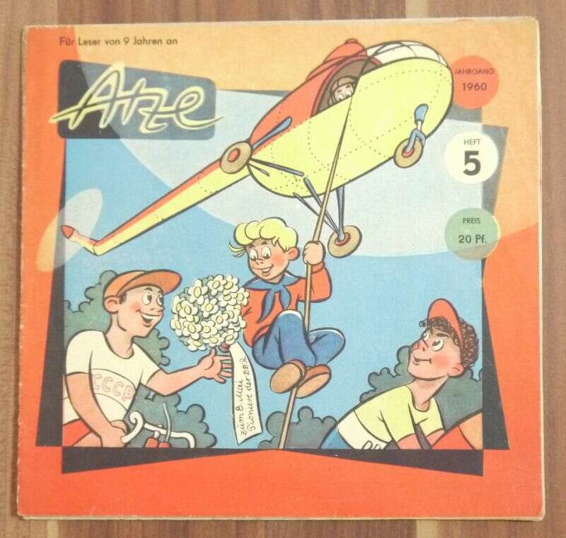 Atze Comic Heft 5 Jahrgang 1960 Zum 8 Mai Pioniere der DDR | 101708