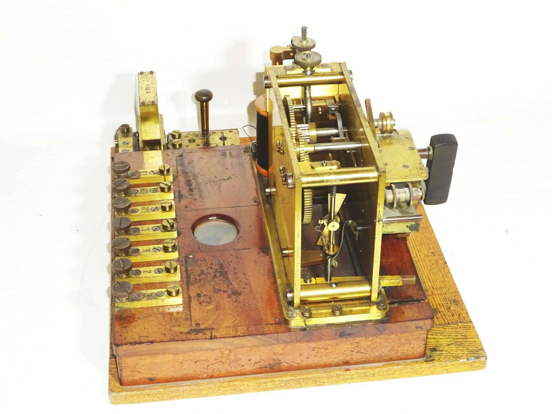 Morsetelegraph W Gurlt Berlin um 1880 Morseapparat Morsegerät ...